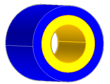 How define internal cooling for inductor used in induction heating ...