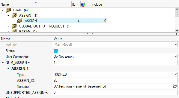 Restart PSD Analysis from an FRF - Altair Support